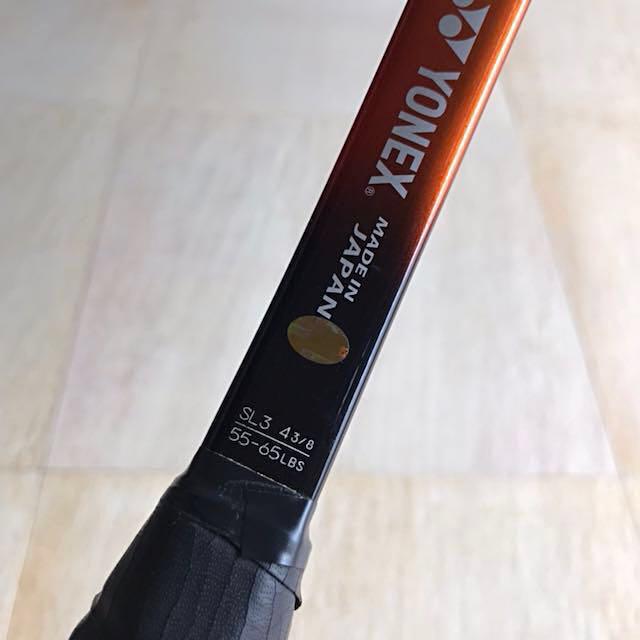 Yonex ultimum RD Ti80 MIJ Tennis Racket, Sports Equipment, Sports ...