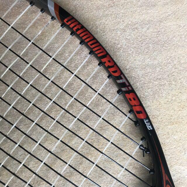 Yonex ultimum RD Ti80 MIJ Tennis Racket, Sports Equipment, Sports ...