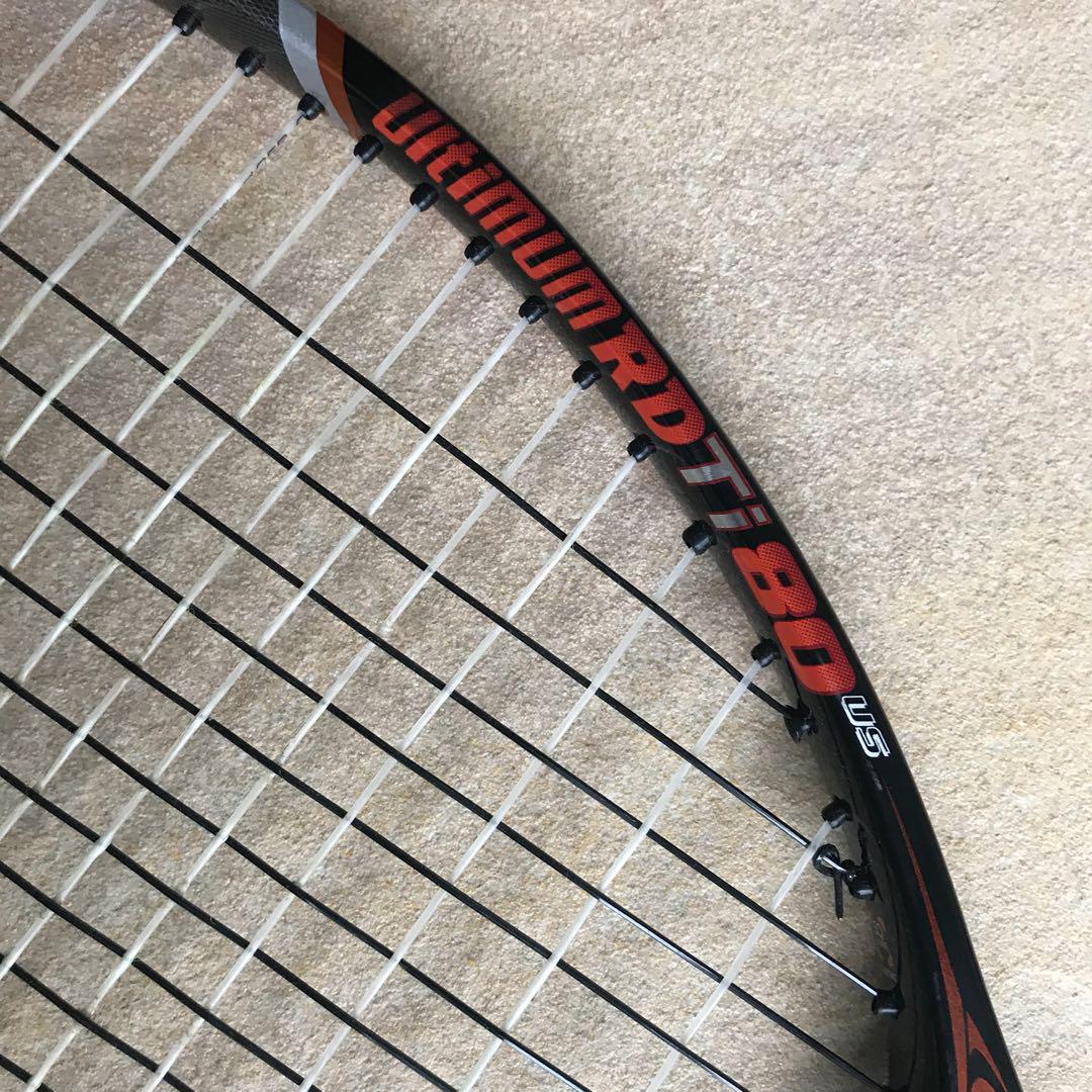 Yonex ultimum RD Ti80 MIJ Tennis Racket, Sports Equipment, Sports ...