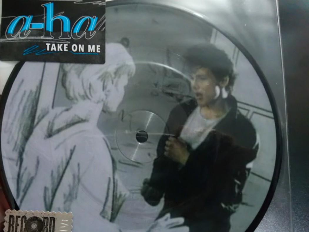 A-Ha Take On Me 30th Anniversary Picture Disc Vinyl LP 7" 黑膠, 興趣及遊戲, 收藏 ...