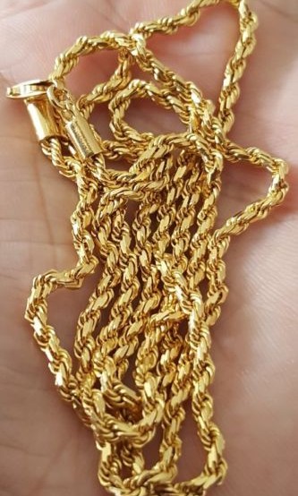 Authentic 916 gold, Women's Fashion, Jewelry & Organisers, Necklaces on ...