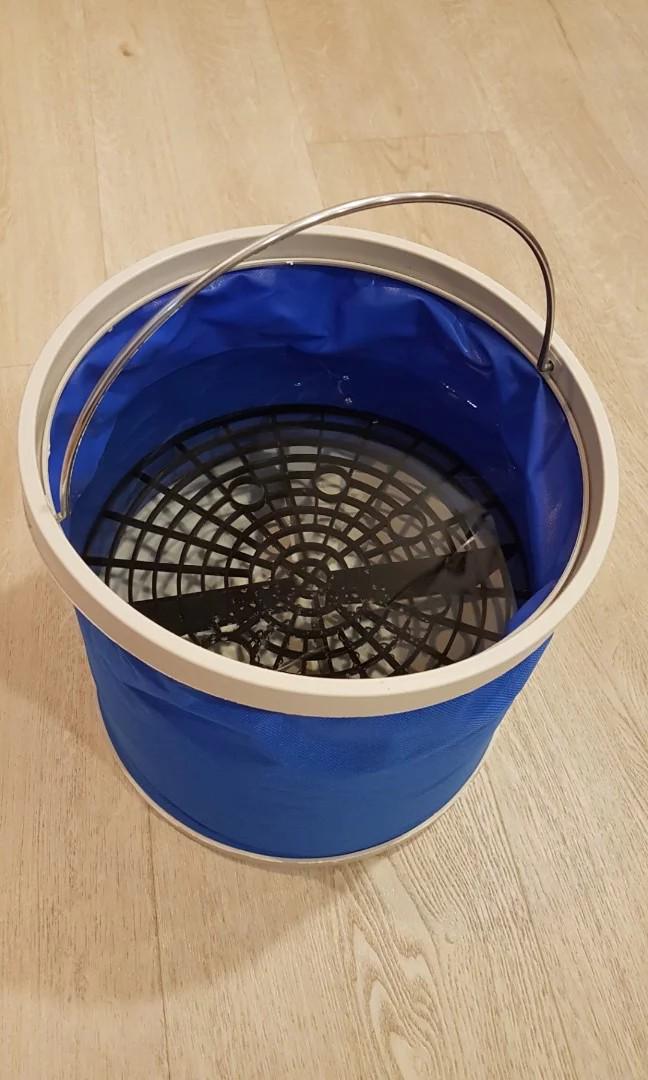 Car wash Foldable pail set, Car Accessories, Accessories on Carousell