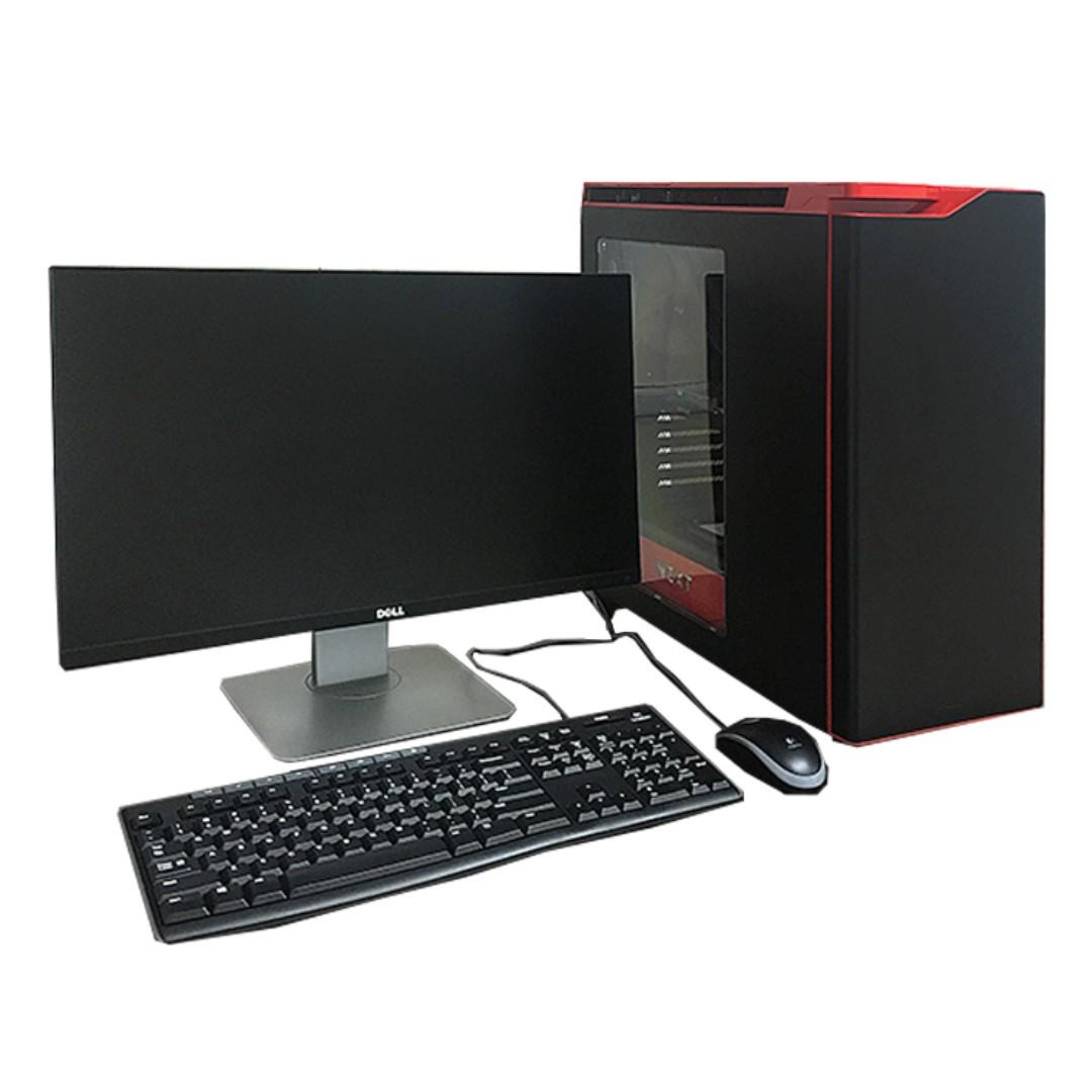 Desktop - Gaming PC - 3D - Render - AMD Ryzen Threadripper - Gigabyte ...