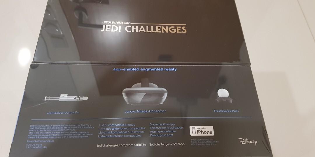 Disney and Lenovo Star Wars: Jedi Challenges AR, Video Gaming, Video Games, Xbox on Carousell