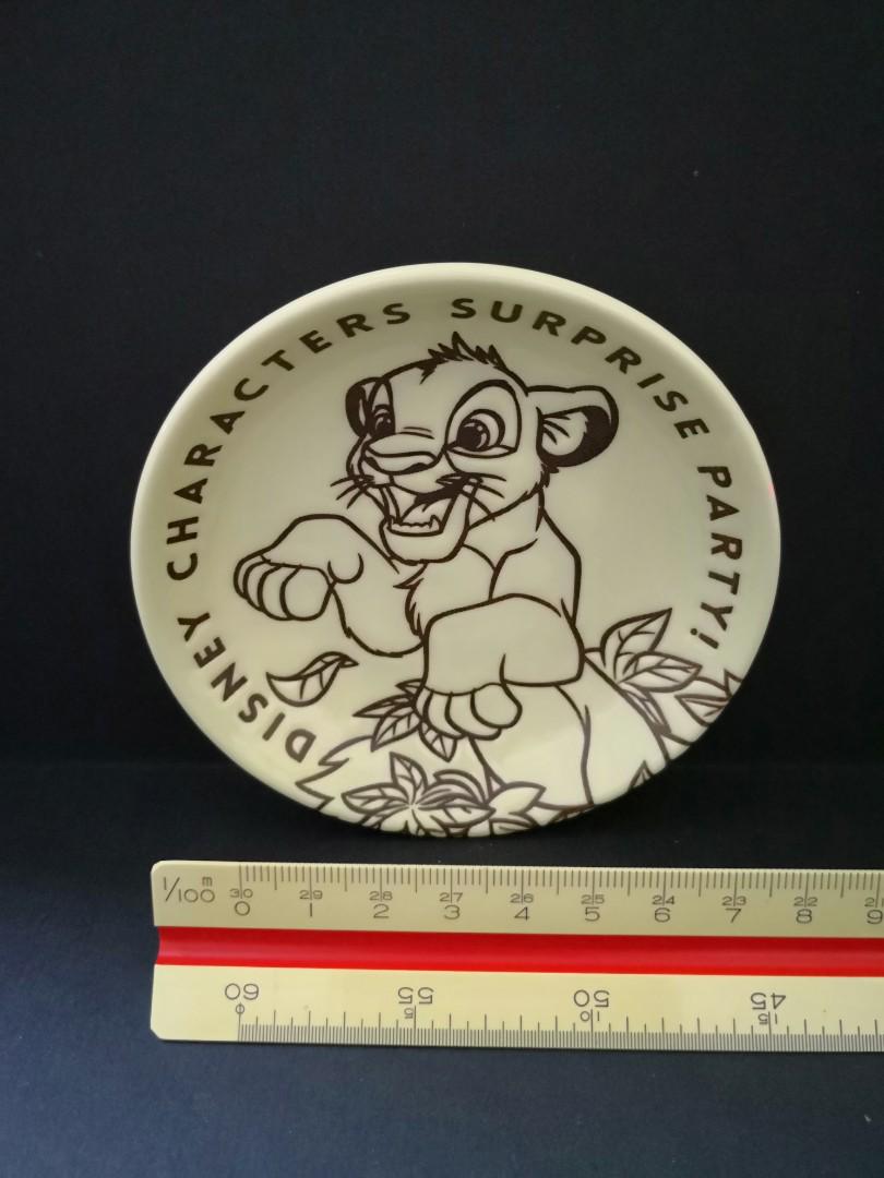 Disney Lion king simba cartoon Decor small plate, Furniture & Home ...