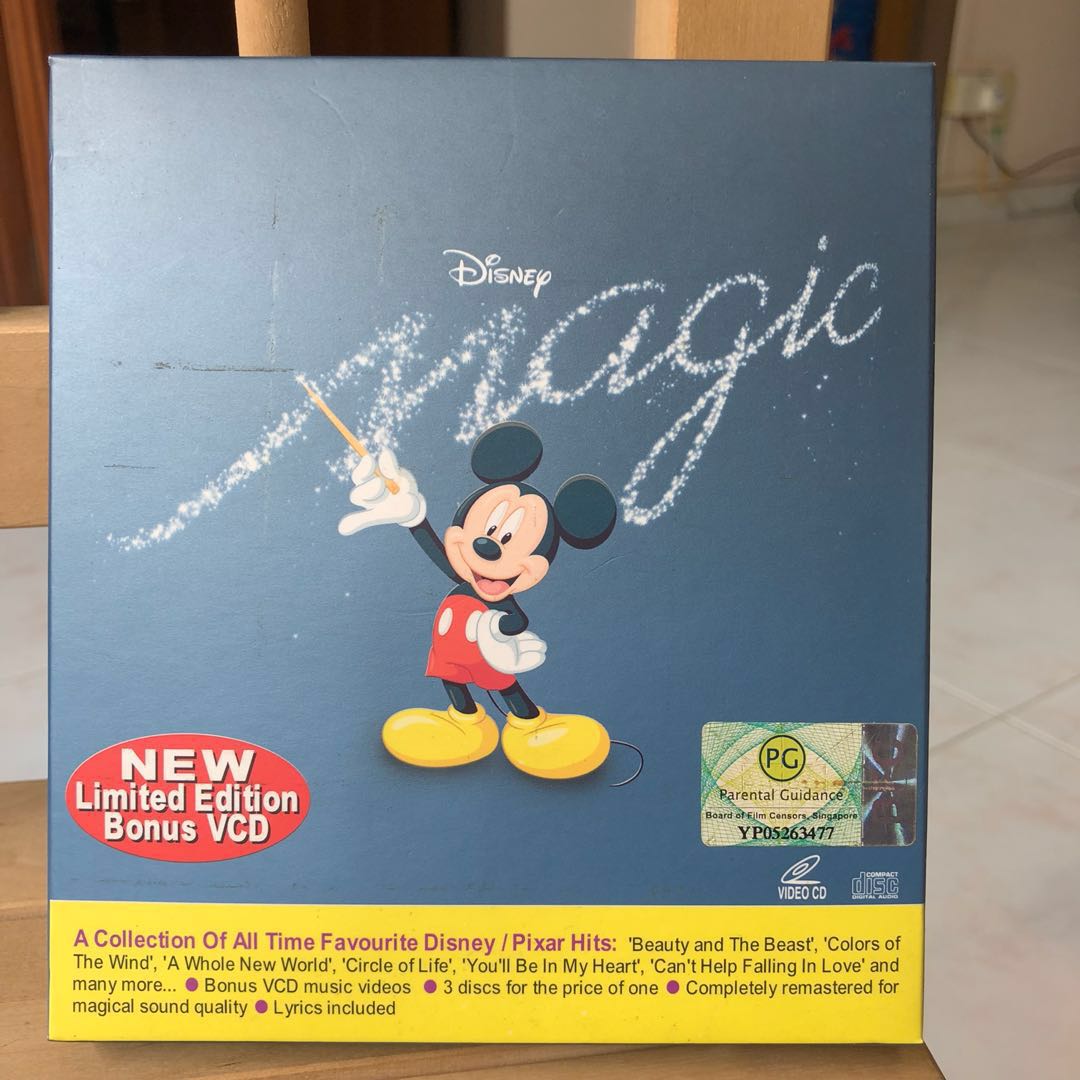 Disney magic 2 CD + 1 VCD, Hobbies & Toys, Music & Media, CDs & DVDs on ...
