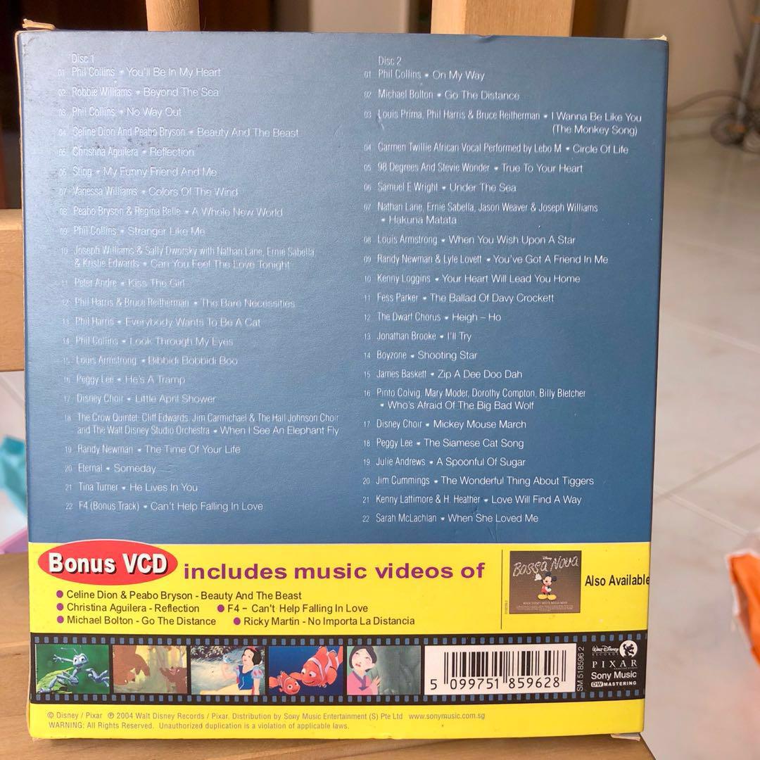 Disney magic 2 CD + 1 VCD, Hobbies & Toys, Music & Media, CDs & DVDs on ...