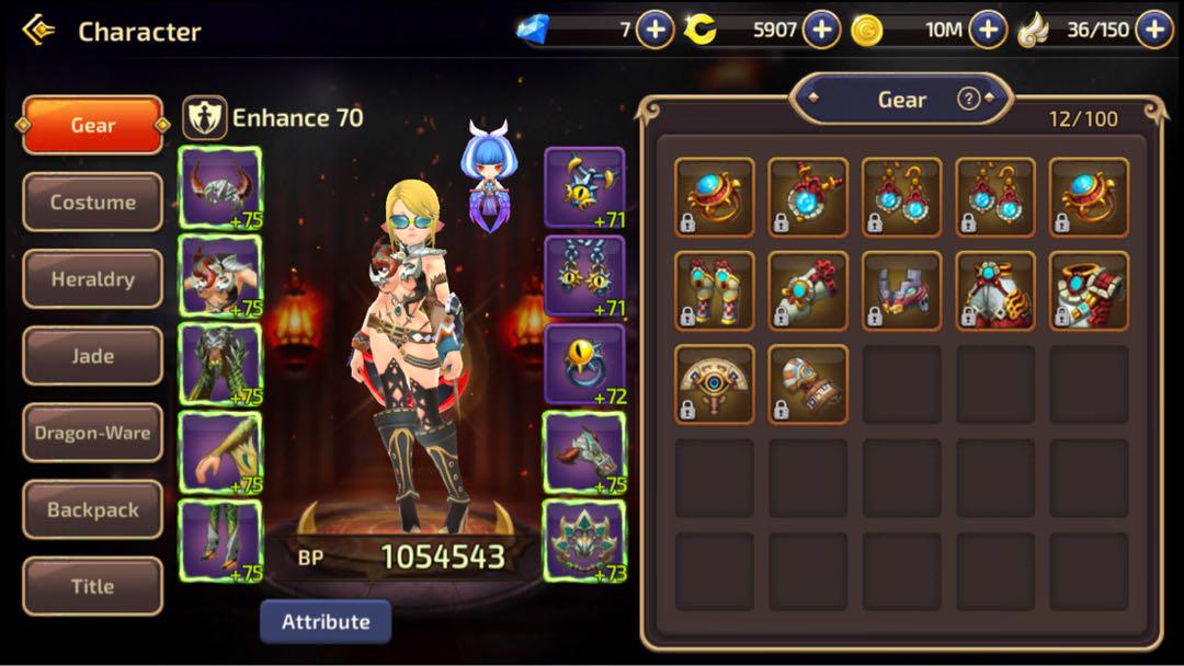 Dragon Nest M SEA S59 Spirit Dancer, Video Gaming, Gaming Accessories ...