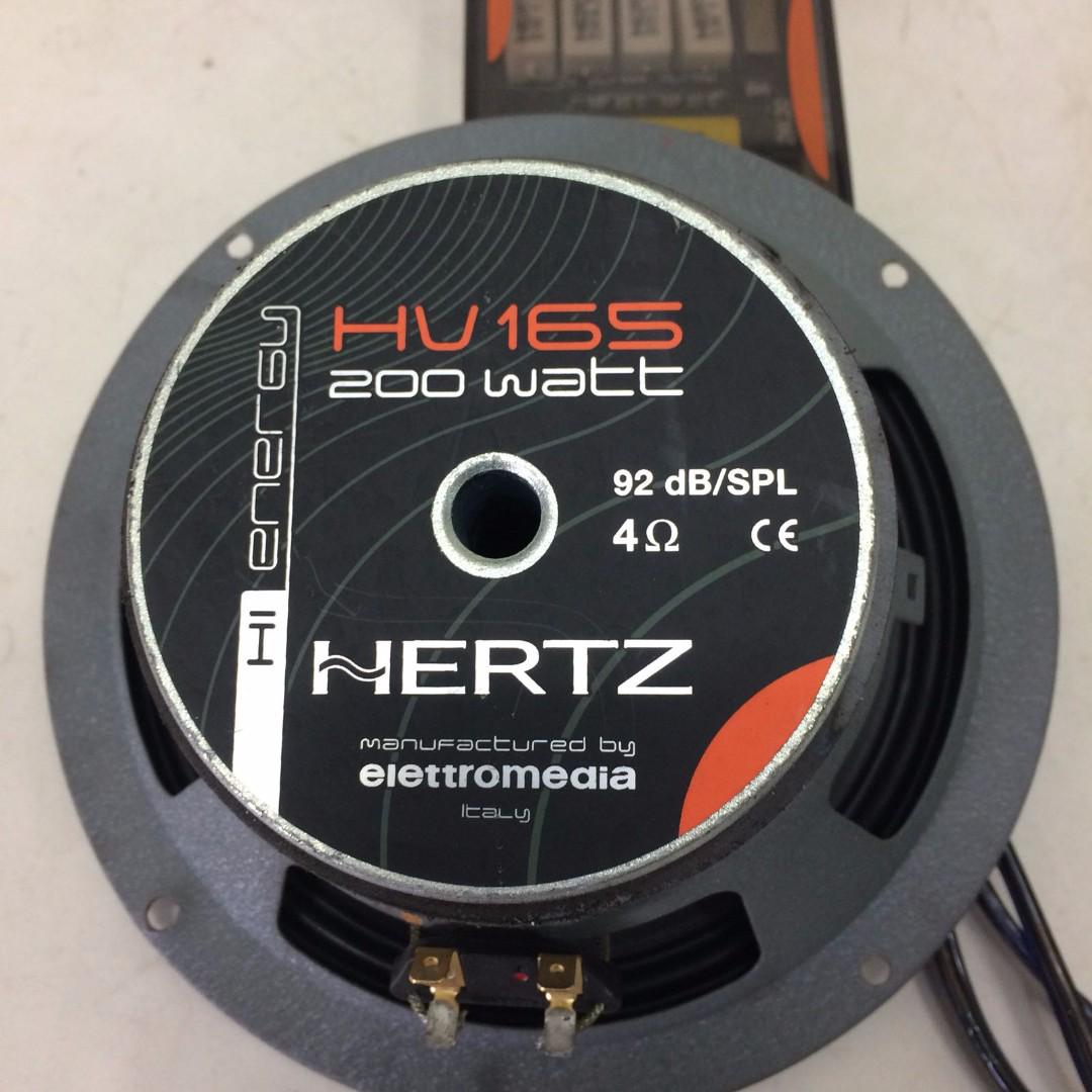Hertz HV165 Speaker & Crossover (RS774), Car Accessories, Accessories ...