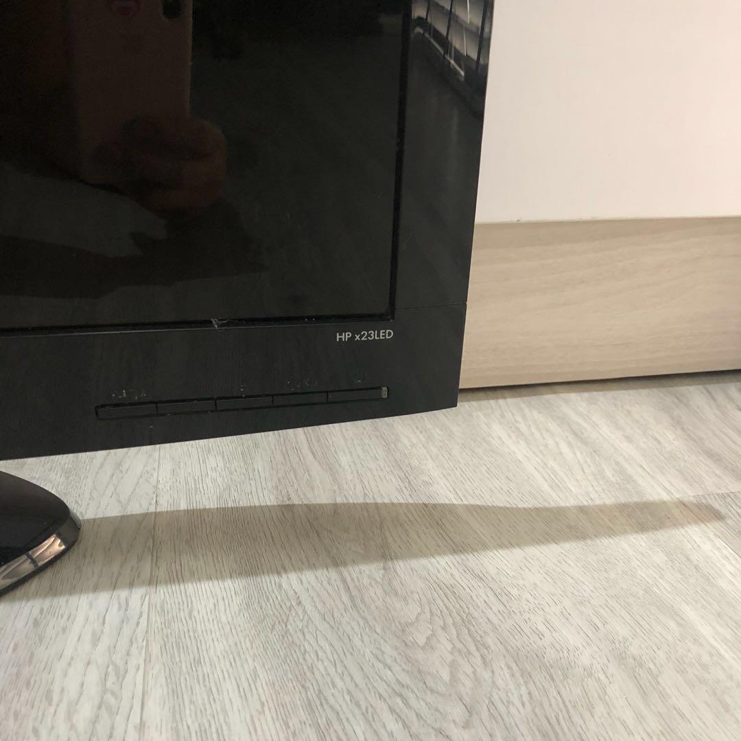 HP x23LED monitor -23 inch full HD, Computers & Tech, Parts ...