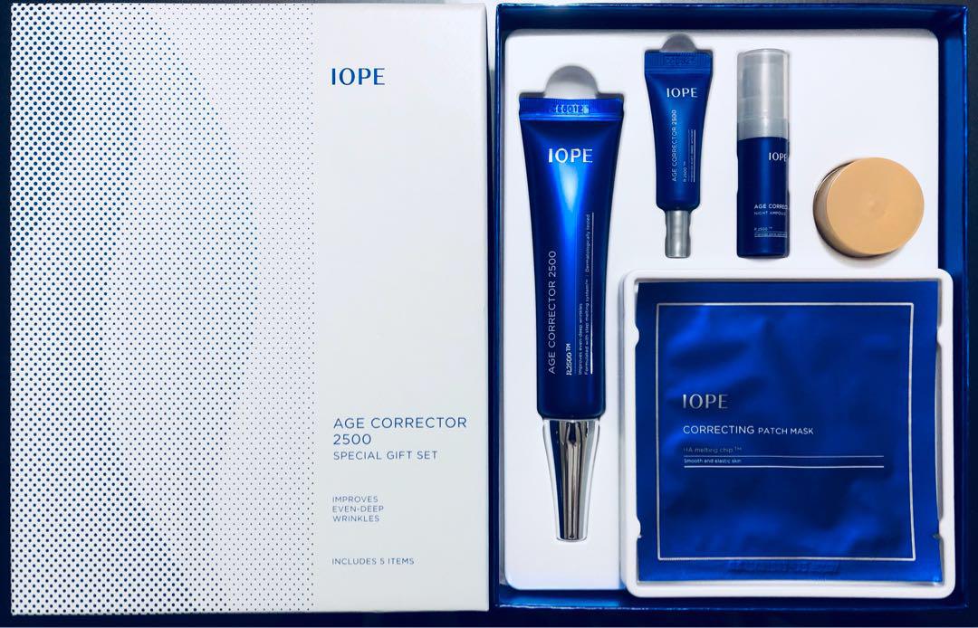 IOPE Age Corrector 2500 Special Gift Set, Beauty & Personal Care, Face ...