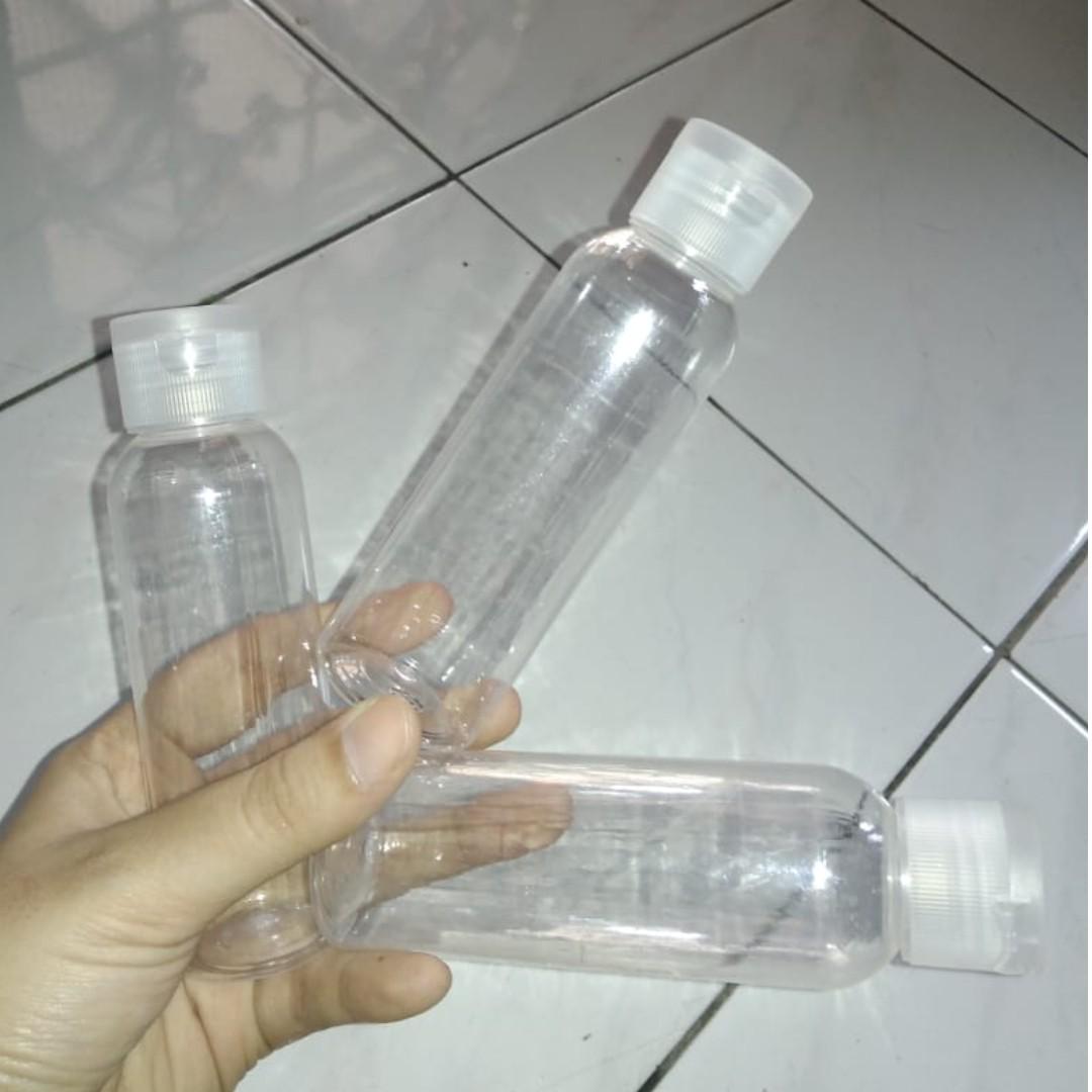 jual botol fliptop/ botol fliptop / botol kosmetik/ botol prestop/ botol kaca bening/ Botol ...