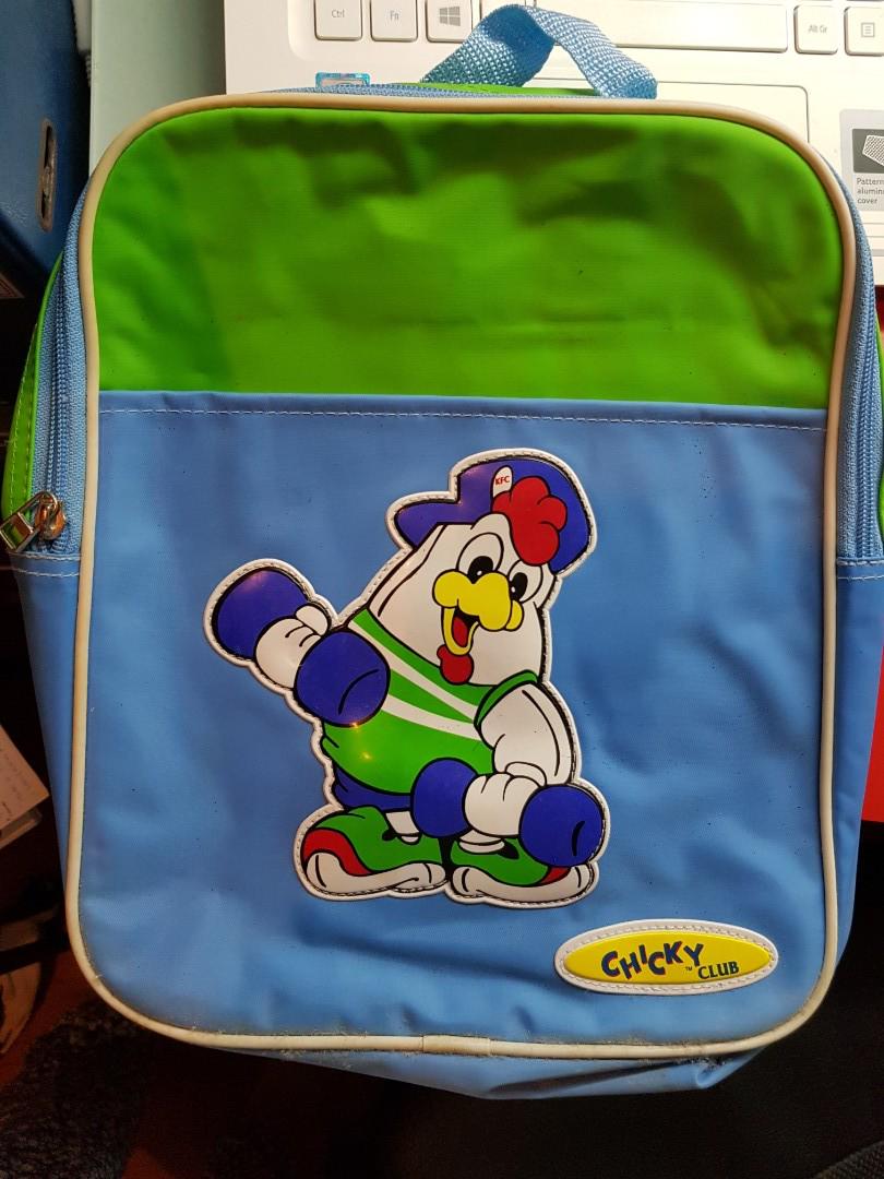 KFC Chicky Club Backpack Bag, Babies & Kids, Going Out, Diaper Bags ...