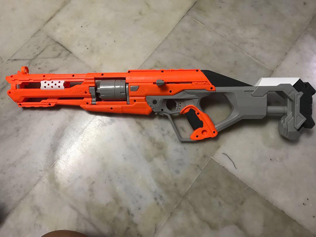 Nerf Accustrike Series Alphahawk, Hobbies & Toys, Toys & Games on Carousell