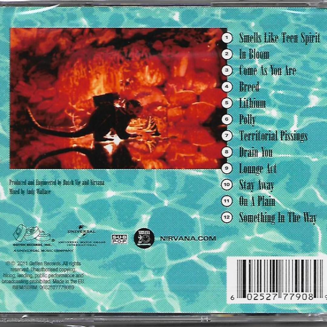 Nirvana Nevermind Imported Cd Hobbies And Toys Music And Media Cds And Dvds On Carousell