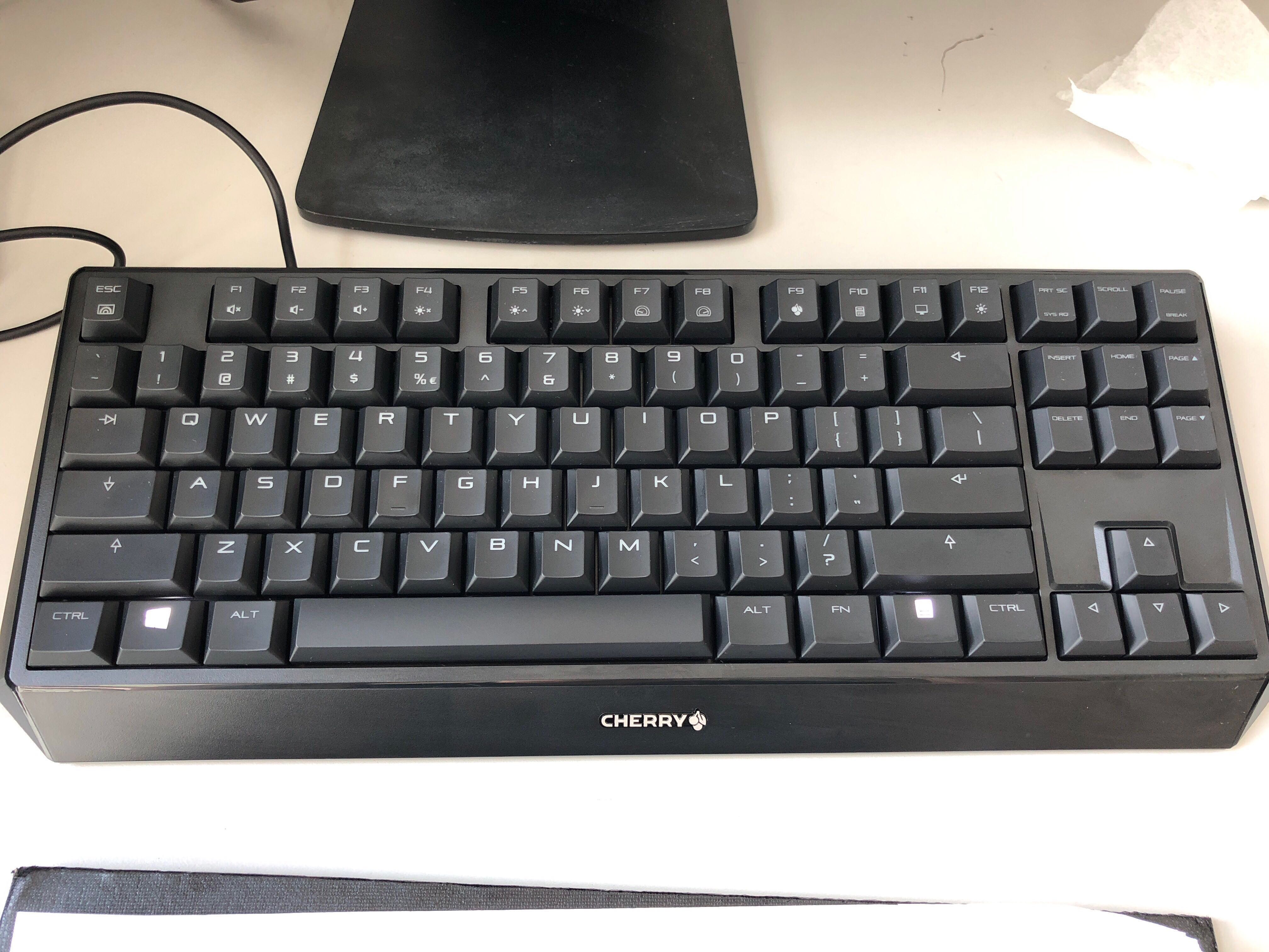 Original Cherry Mechanical Keyboard TKL, Computers & Tech, Parts ...