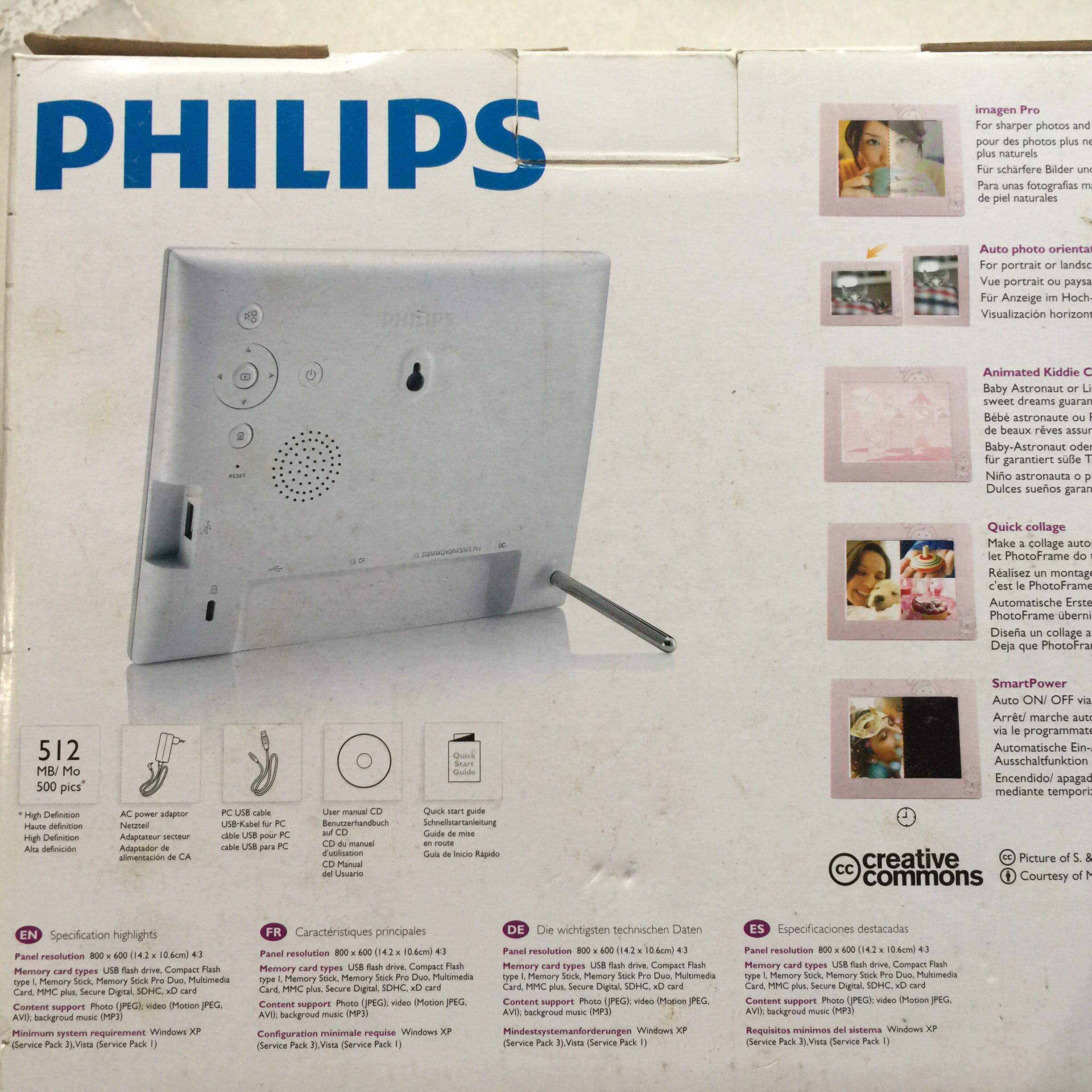 Philips Electronic Photo Frame, Furniture & Home Living, Home Decor ...