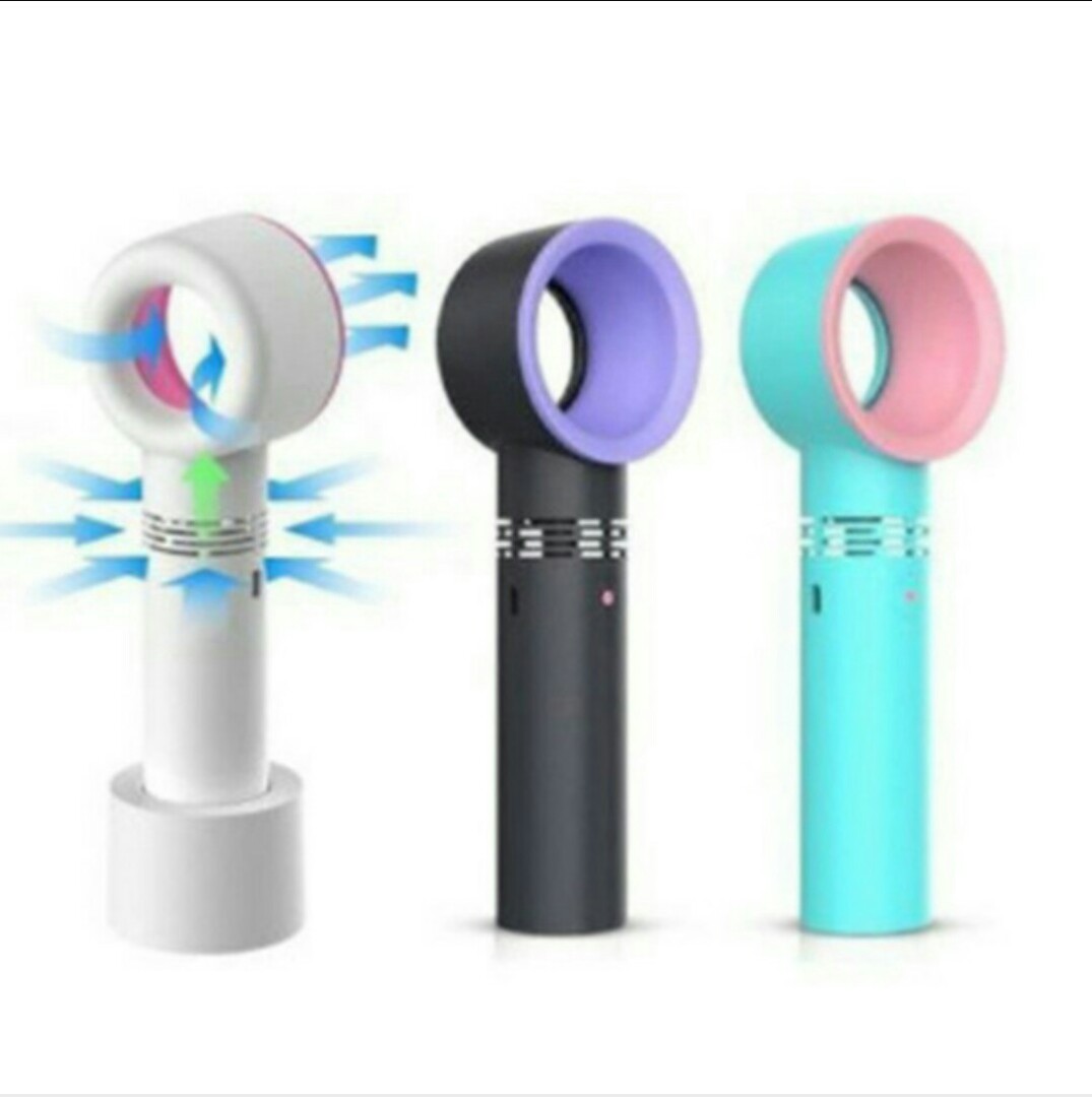Portable handheld bladeless fan, Furniture & Home Living, Lighting ...