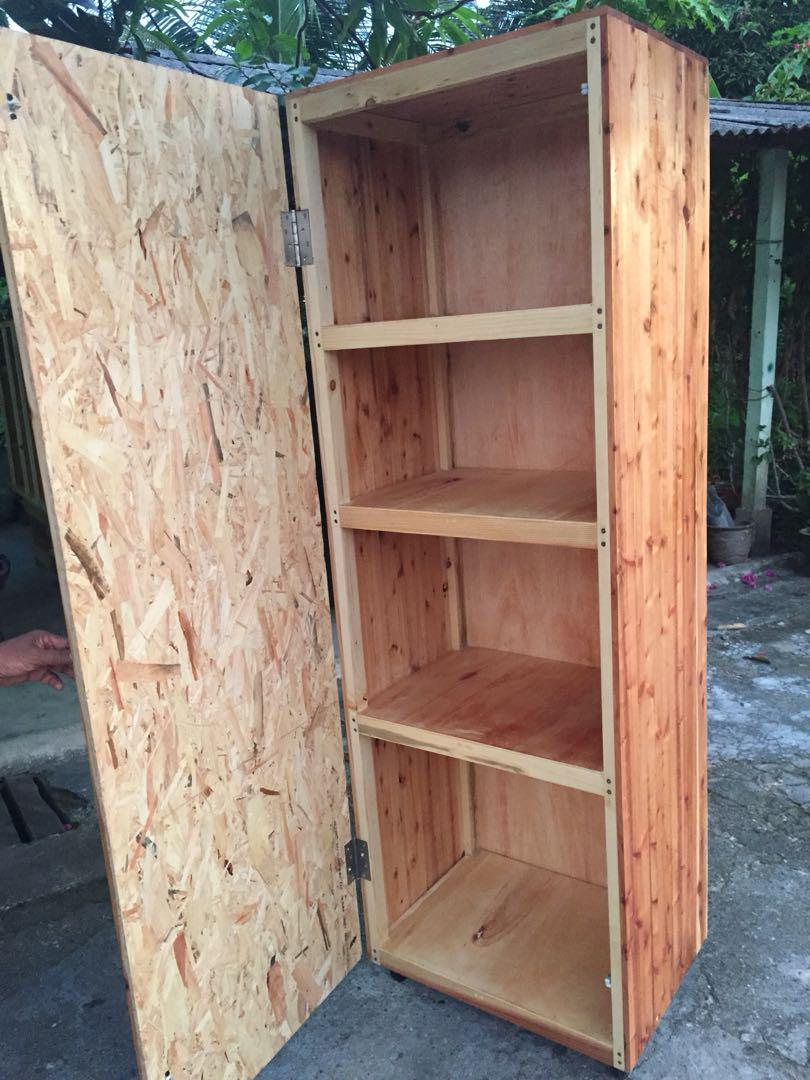 Rak Baju (pine wood), Furniture & Home Living, Furniture, Shelves ...