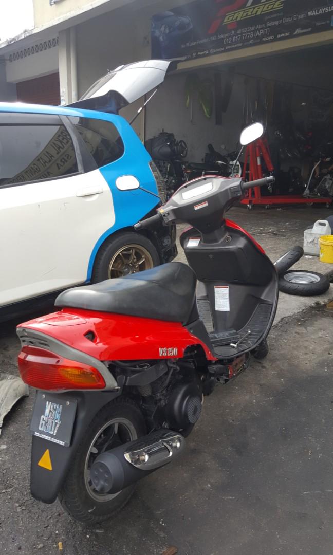Skuter Scooter Suzuki VS150 2009, Motorbikes on Carousell