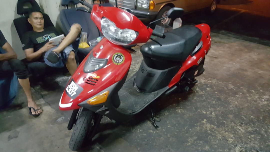 Skuter Scooter Suzuki VS150 2009, Motorbikes on Carousell