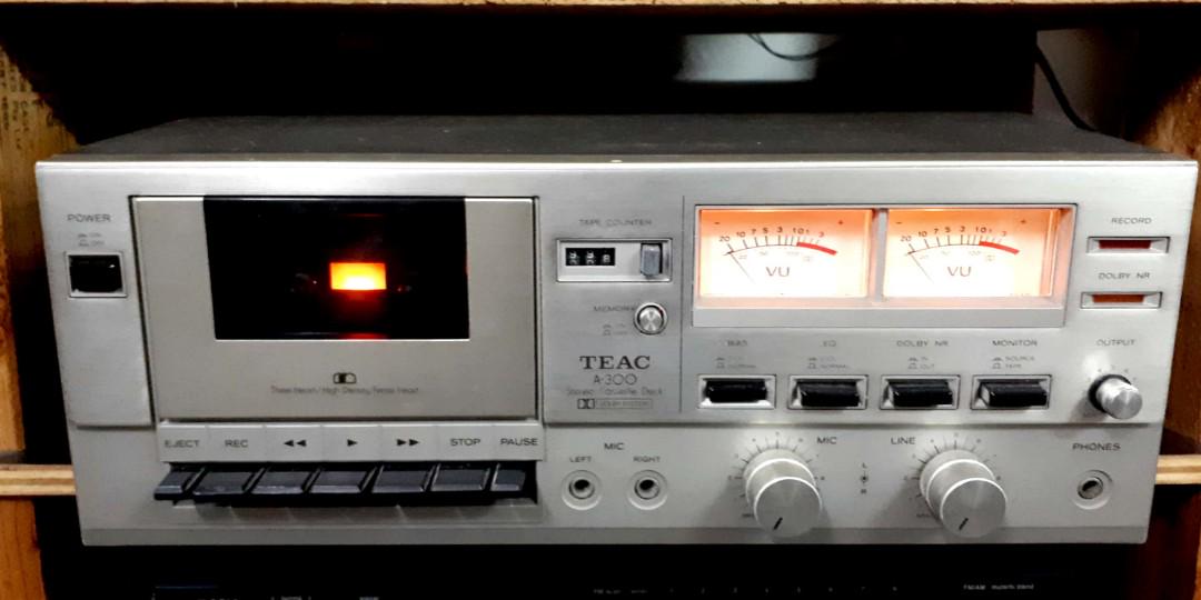 TEAC A-300 Thres Head Cassette Deck, Audio, Other Audio Equipment on ...