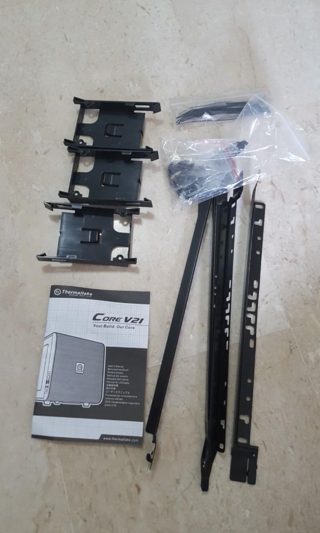 Thermaltake Core v21 mATX case, Computers & Tech, Parts & Accessories ...