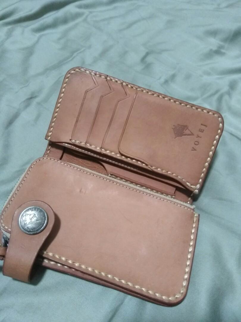 Voyej Gloire III Americana Medium leather tan Wallet, Luxury, Bags ...