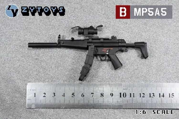 1/6 MP5 series variants (SMG) for Cheongsam Armed Maiden by ZYToys ...