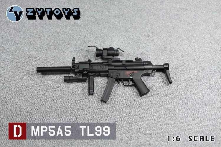 1/6 MP5 series variants (SMG) for Cheongsam Armed Maiden by ZYToys ...