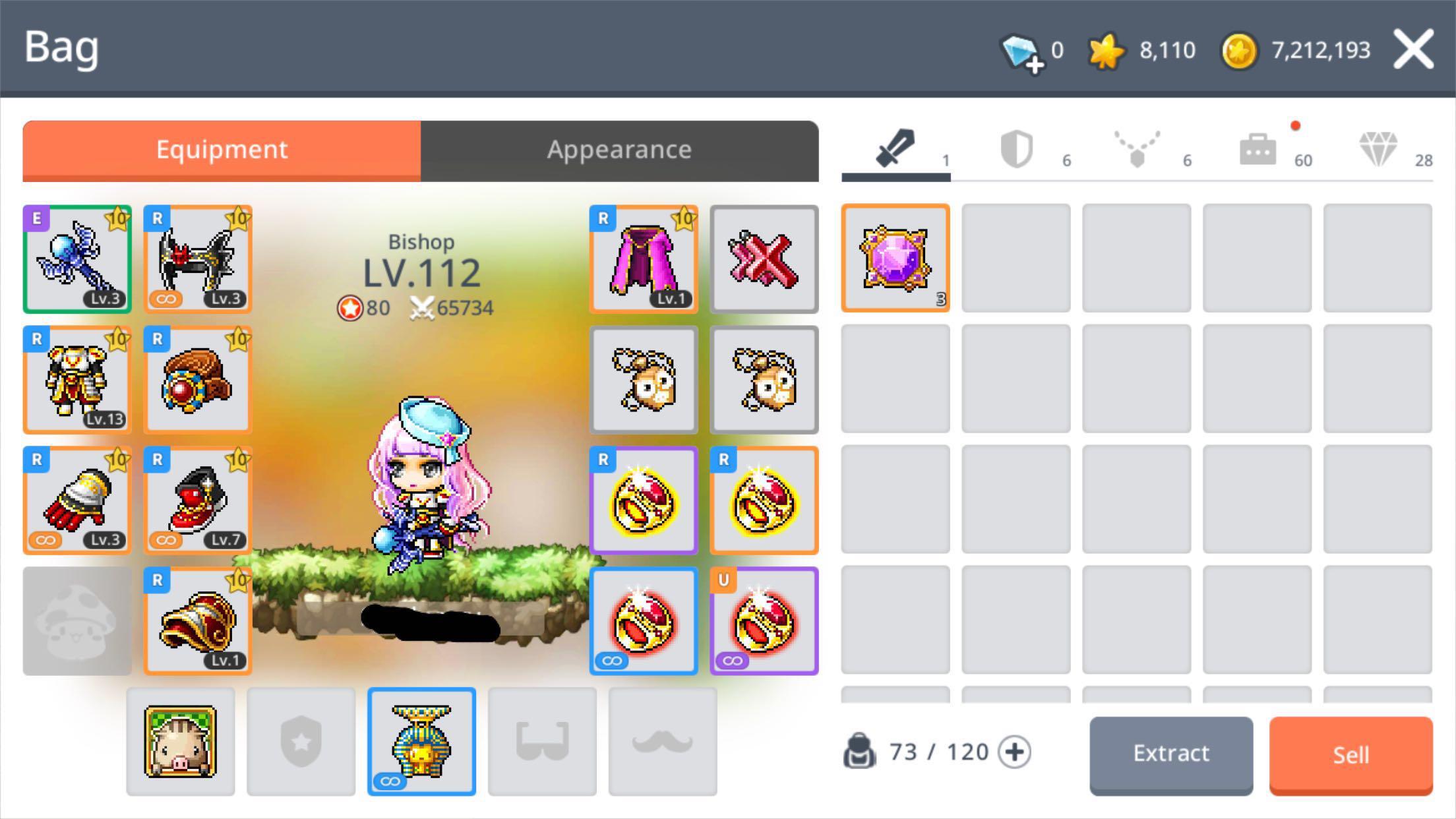 65.7K CP BSP Maplestory M Acc, Video Gaming, Gaming Accessories, Game ...