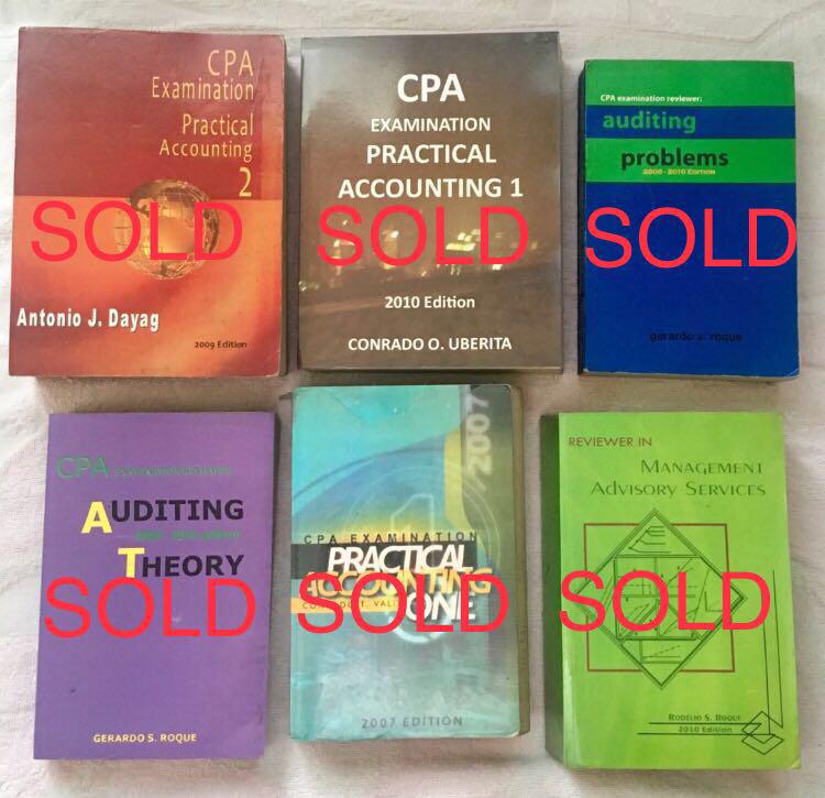 Accounting/ Auditing/ CPA reviewer books, Hobbies & Toys, Books ...