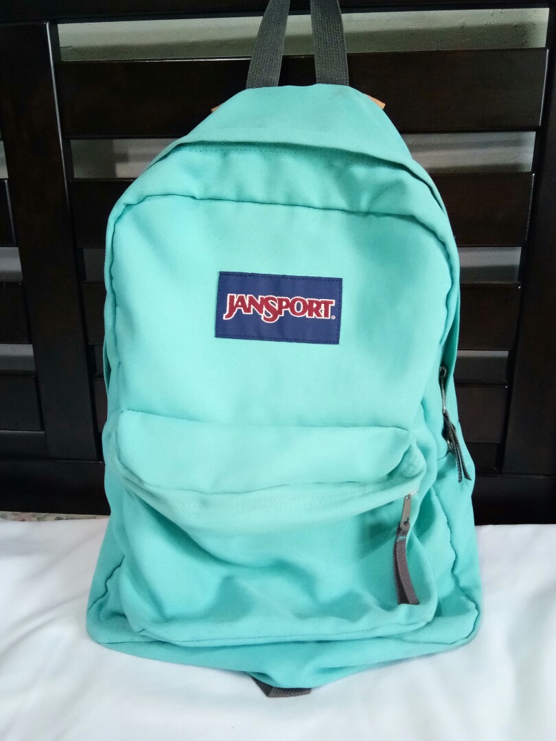 Authentic Teal Jansport Backpack, Women's Fashion, Bags & Wallets ...