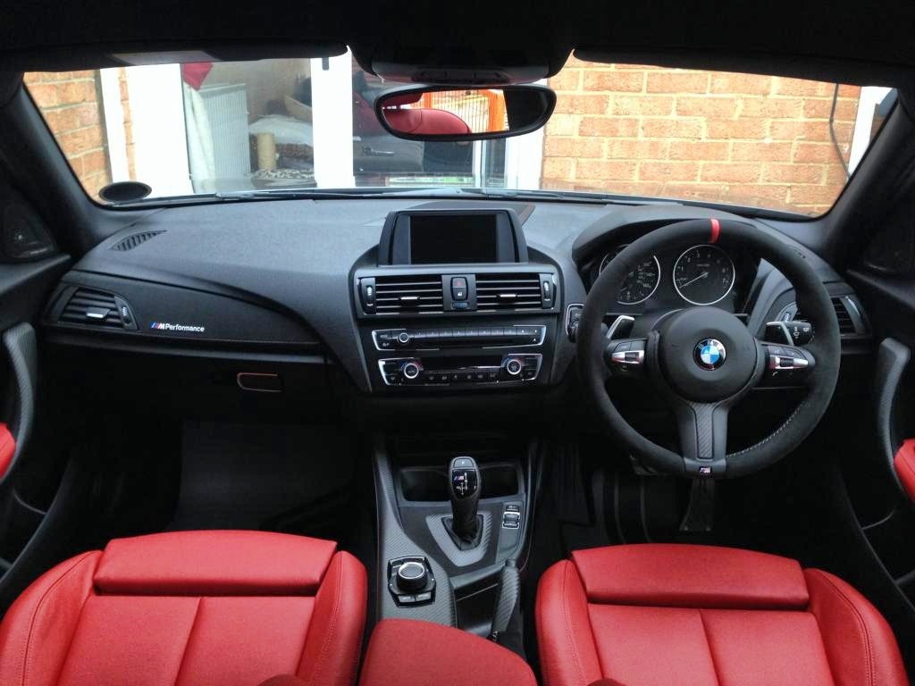 BMW F20 ORIGINAL Interior Parts (Dry Carbon Fiber + Alcantara Leather ...