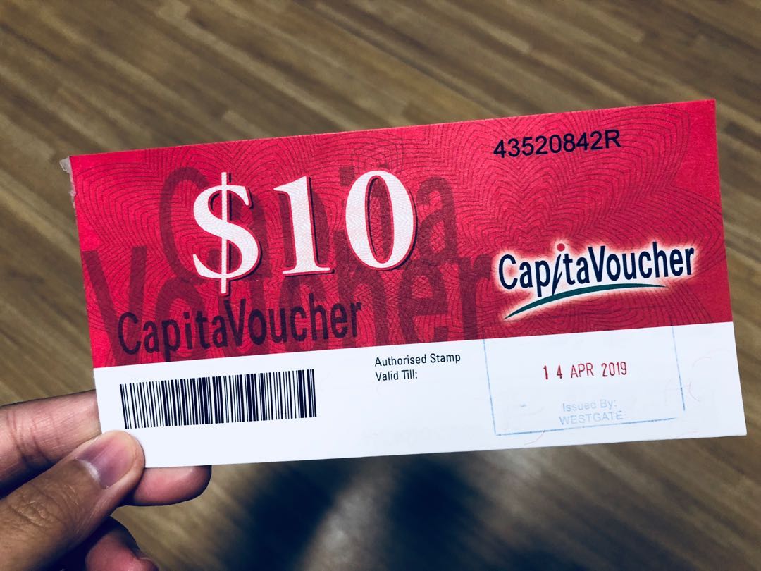 Capitaland Vouchers, Tickets & Vouchers, Vouchers on Carousell