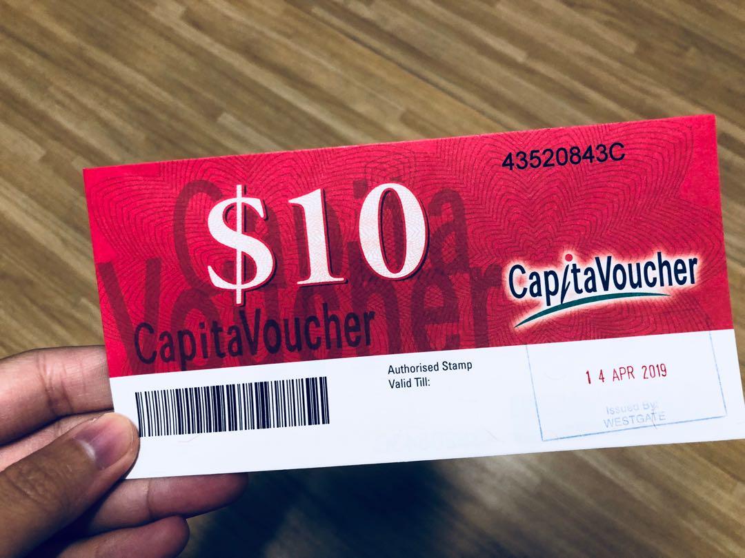 Capitaland Vouchers, Tickets & Vouchers, Vouchers on Carousell