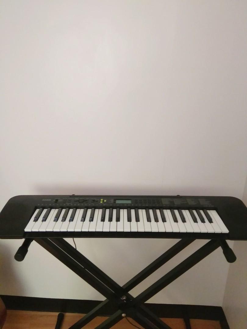 Casio Portable Keyboard with Stand, Hobbies & Toys, Music & Media ...