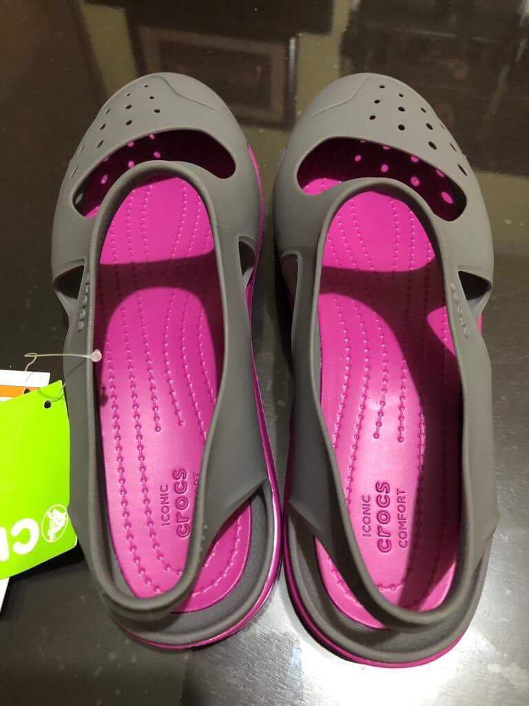 Crocs Swiftwater, Women's Fashion, Footwear, Sandals on Carousell