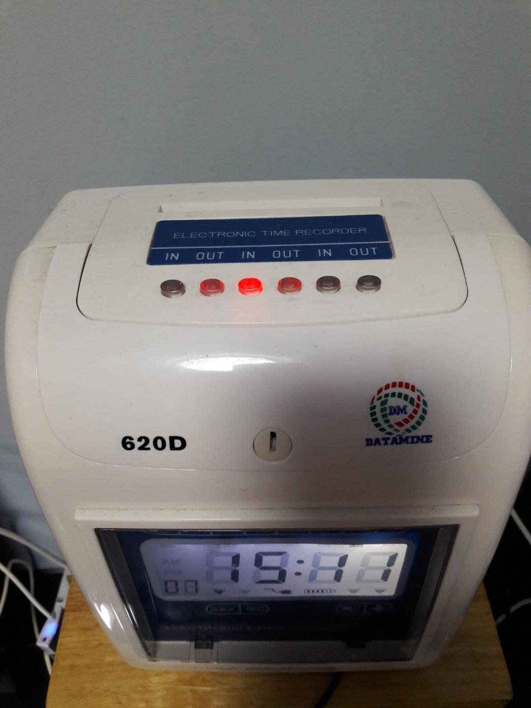 Electronic Time Recorder (with Adaptor & Manual), Audio, Voice ...