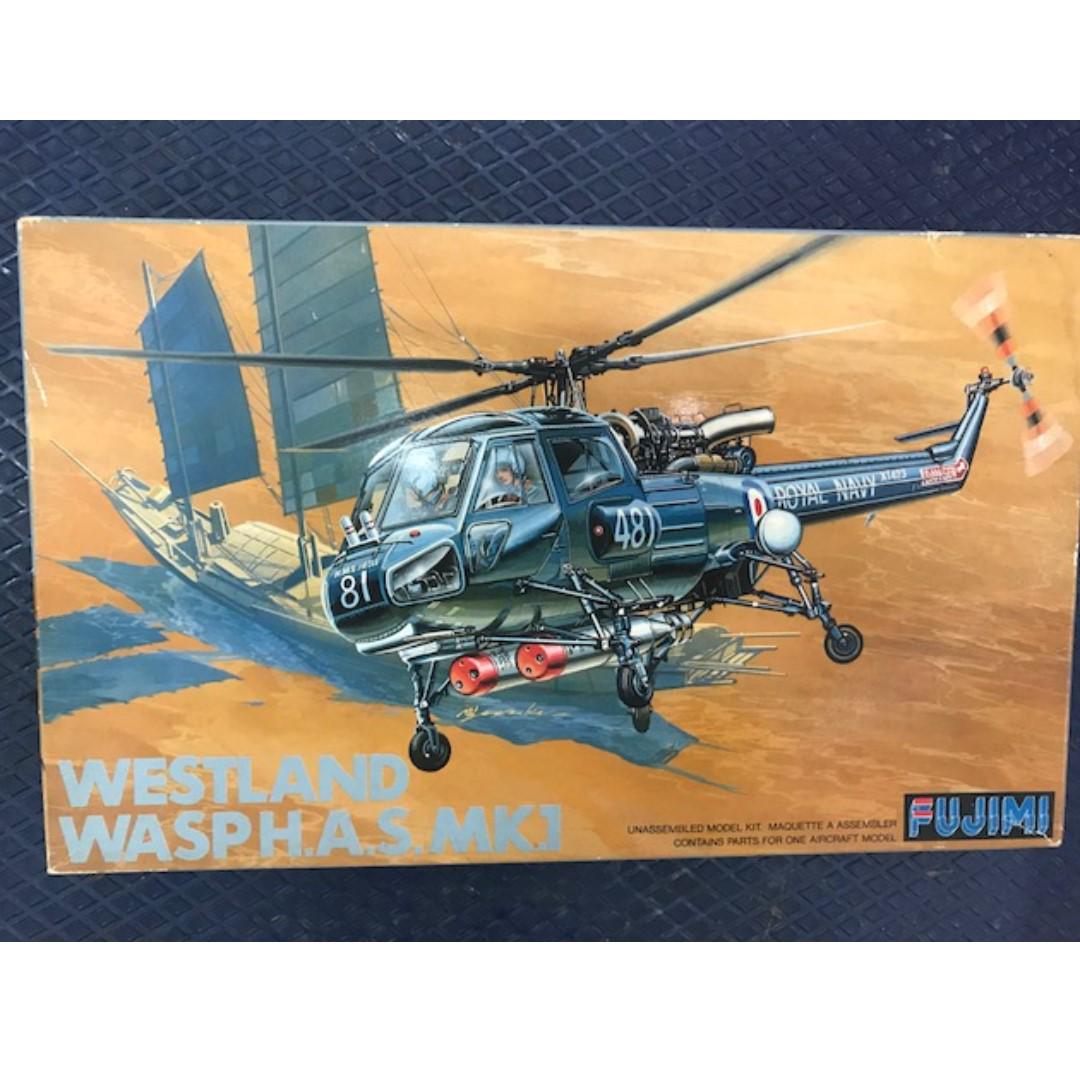 Fujimi Westland WASP H.A.S MK.1 (1:48), Hobbies & Toys, Toys & Games on ...