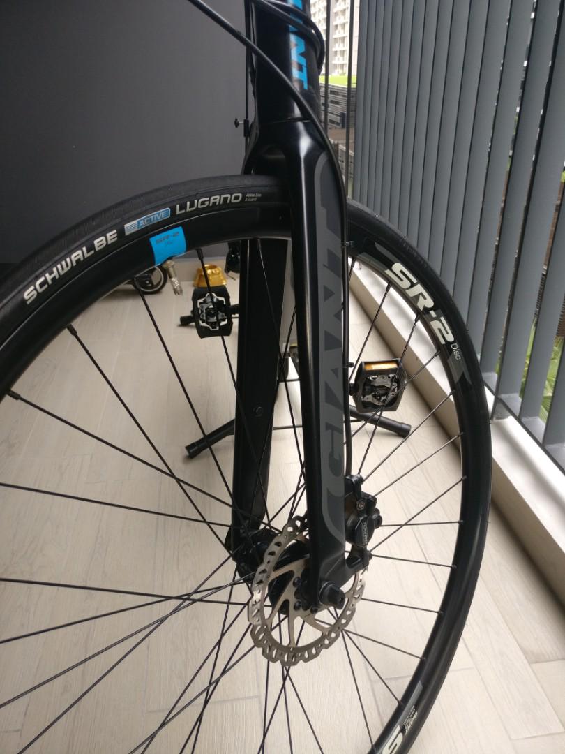 Giant Fastroad CoMax 2 (Carbon bike Size S), Sports Equipment, Bicycles ...