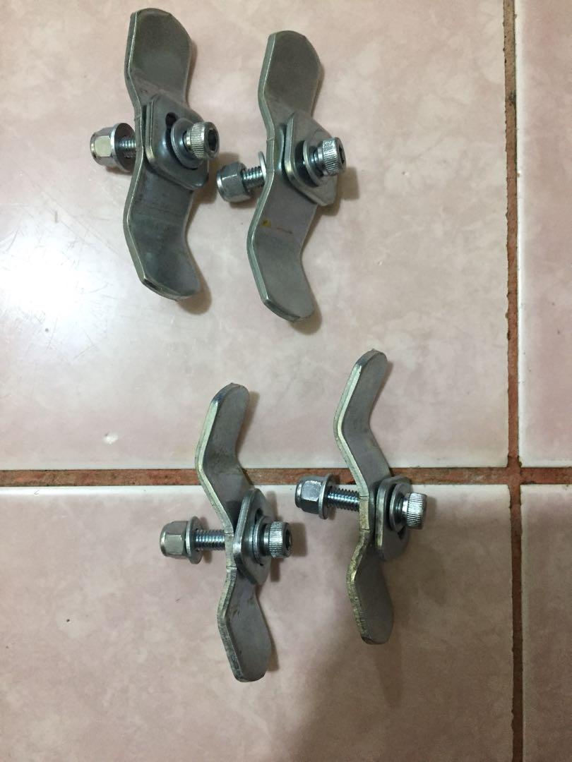 GIVI MP60N Universal Monolock Plate with Screw Set, Motorbikes on Carousell