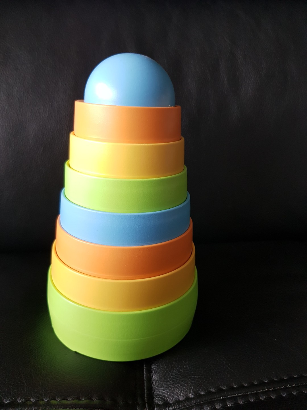 Green toys stacker, Hobbies & Toys, Toys & Games on Carousell