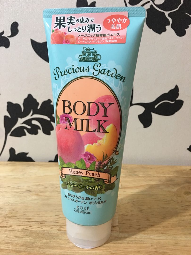 Kose peach body milk lotion japan, Beauty & Personal Care, Bath & Body ...
