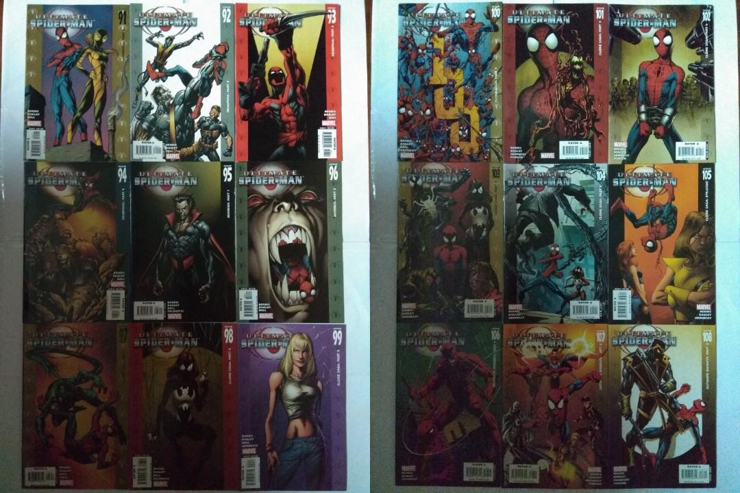 Marvel Ultimate Spider-Man Issues 1 To 111 Full Set, Hobbies & Toys, Books & Magazines, Comics ...