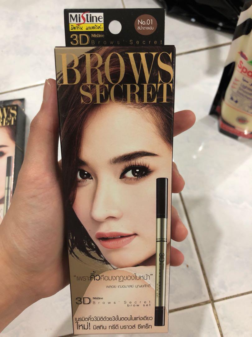 Mistline 3D Brows’ Secret brow set, Beauty & Personal Care, Face, Makeup on Carousell