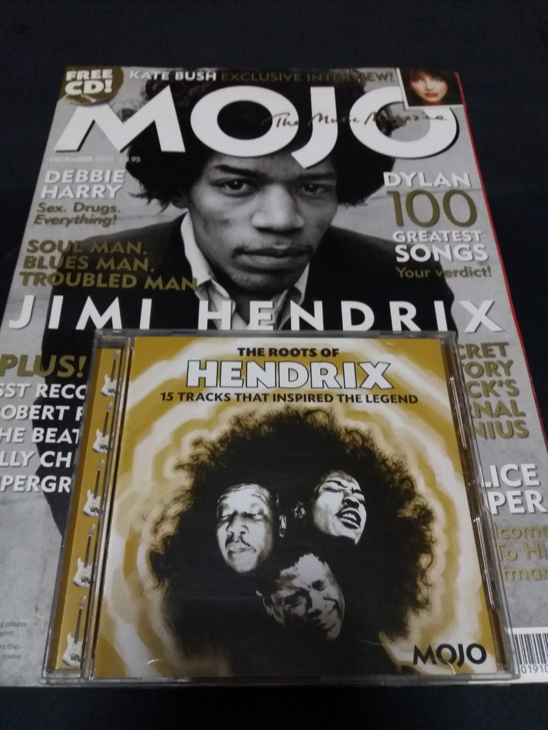 mojo music rock magazine (Jimi Hendrix) 2005 with free cd, Hobbies ...