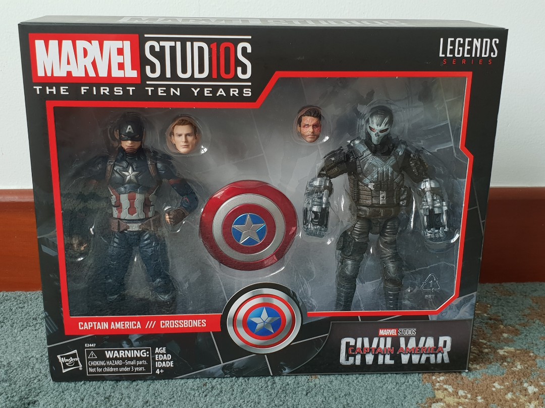 [On hand] Marvel Legends Captain America / Crossbones MCU 10th ...