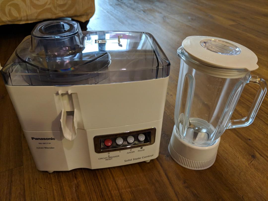 Panasonic Fruit Juicer & Food Blender, TV & Home Appliances, Kitchen ...