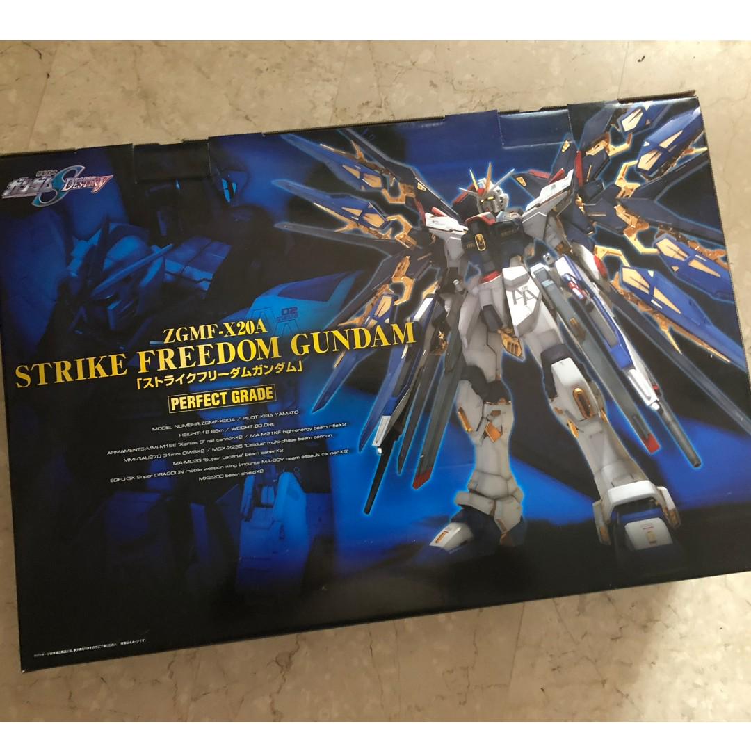 PG Strike Freedom Gundam, Hobbies & Toys, Toys & Games on Carousell